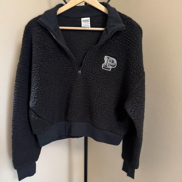 PINK Victoria's Secret | Tops | Pink Victoria Seceret Zip Up Pullover ...